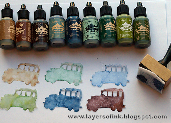 Layers of ink: Faux-rust tutorial