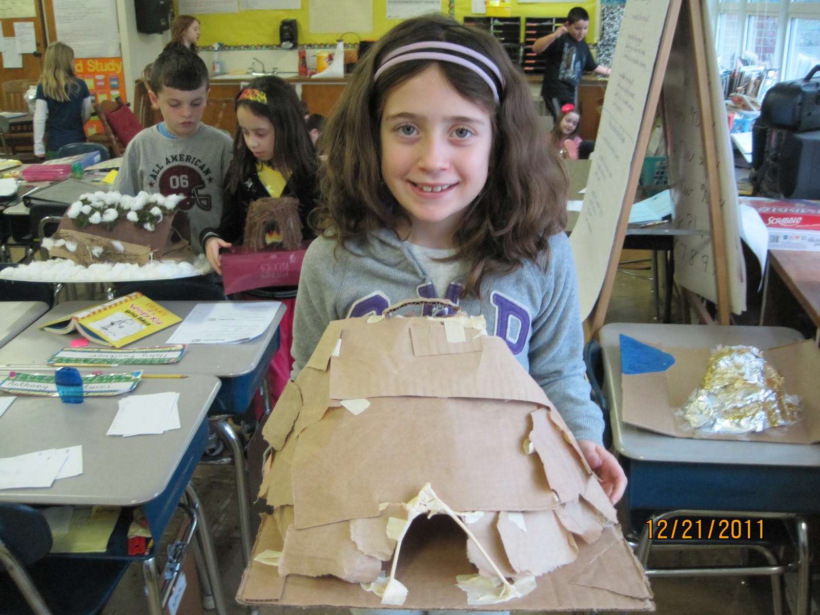 Walton School Blog: Third Grade Long Houses