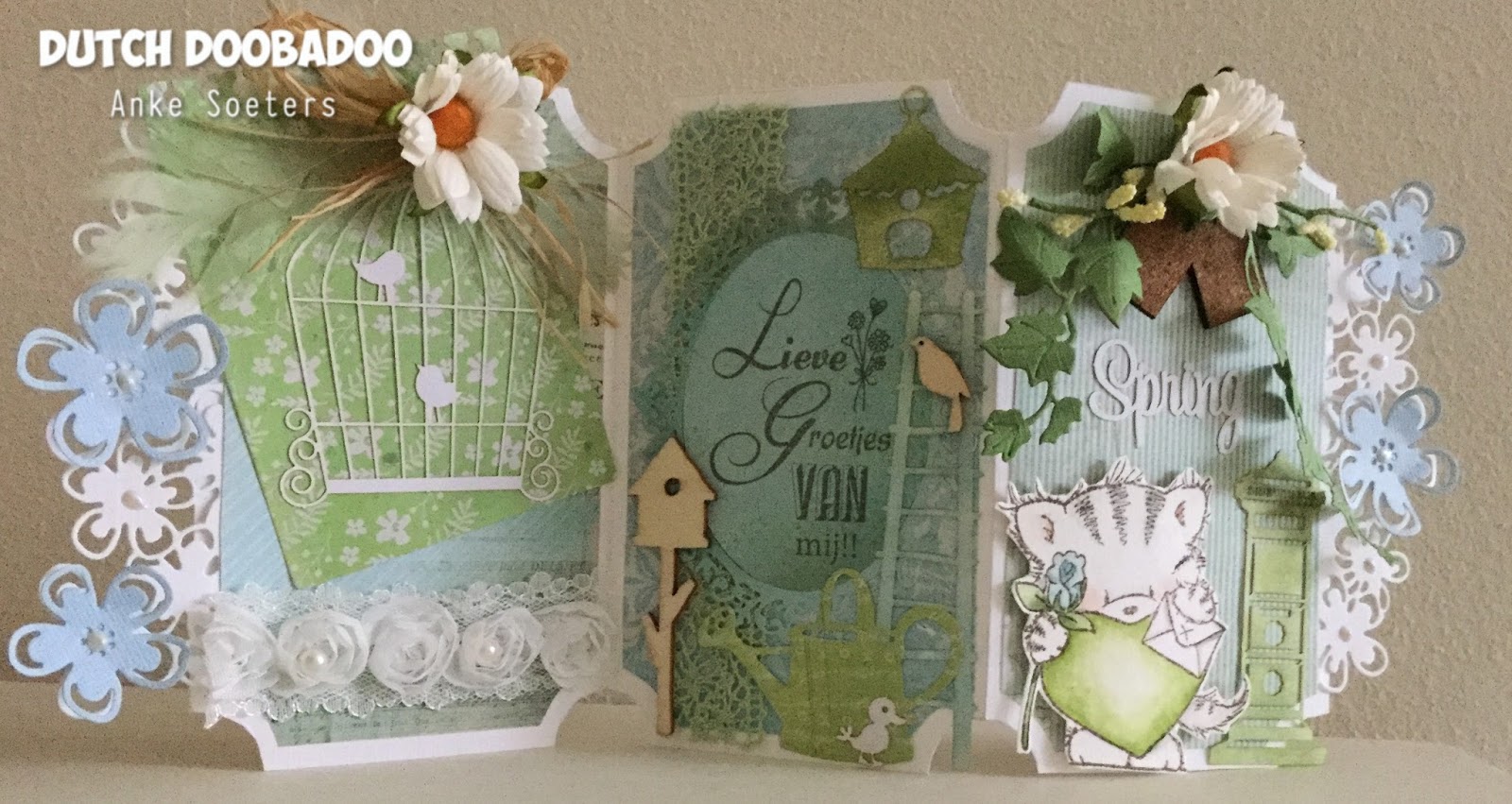 Anke's hobbyhoekje: lieve groetjes van mij