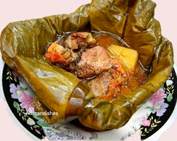 ALL AFRICAN DISHES: UGANDA RECIPES (LUWOMBO)