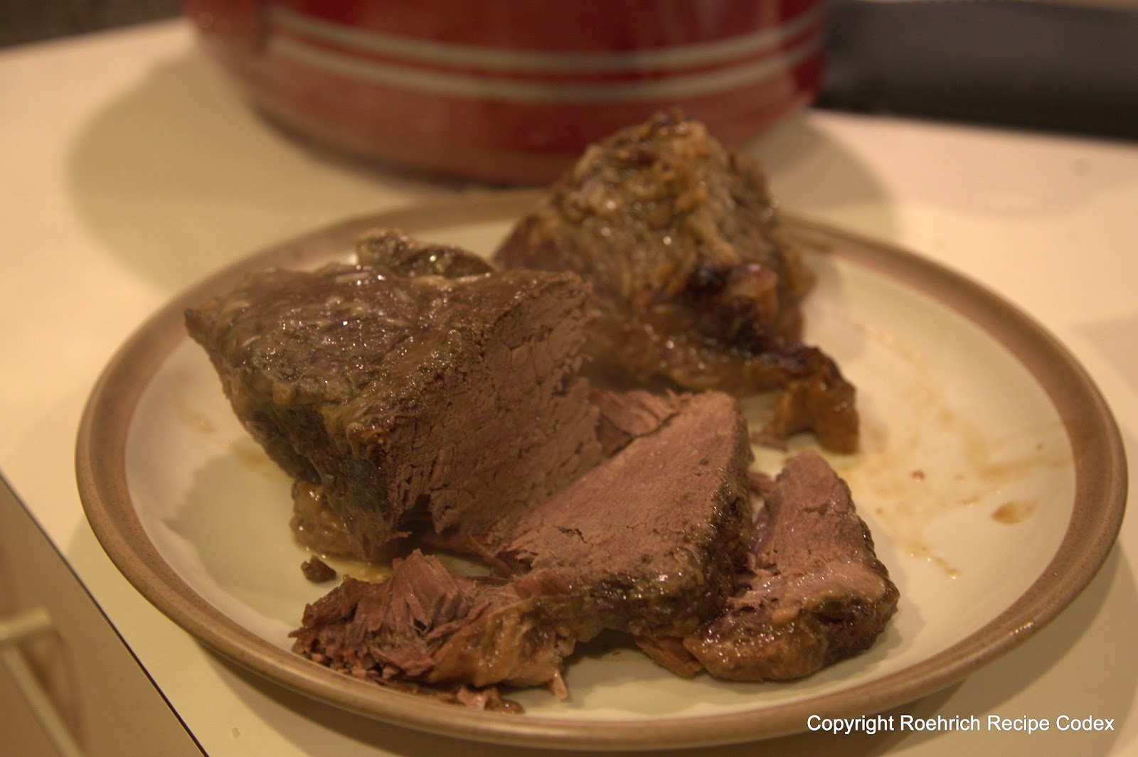 Recipe Codex: Roast Beef with Gravy