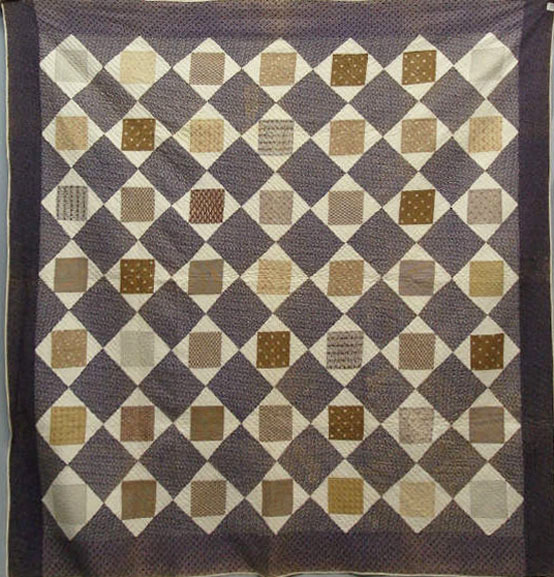 Barbara Brackman's MATERIAL CULTURE: Purple Period Patchwork