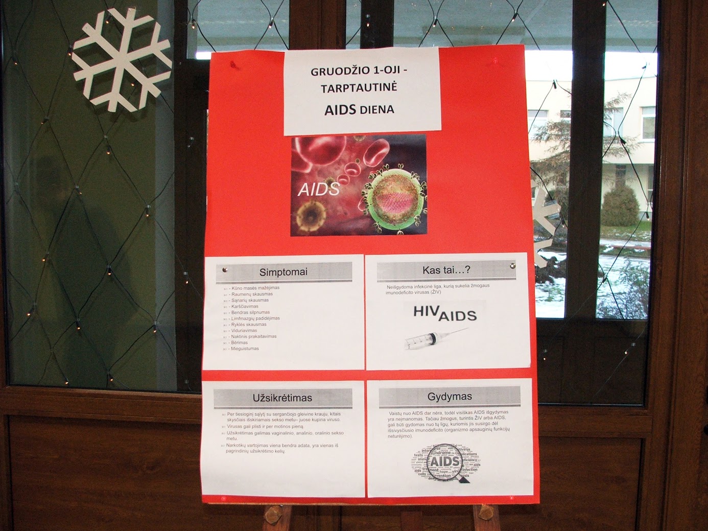 Švietimo informacijos centras: Pasaulinė AIDS diena