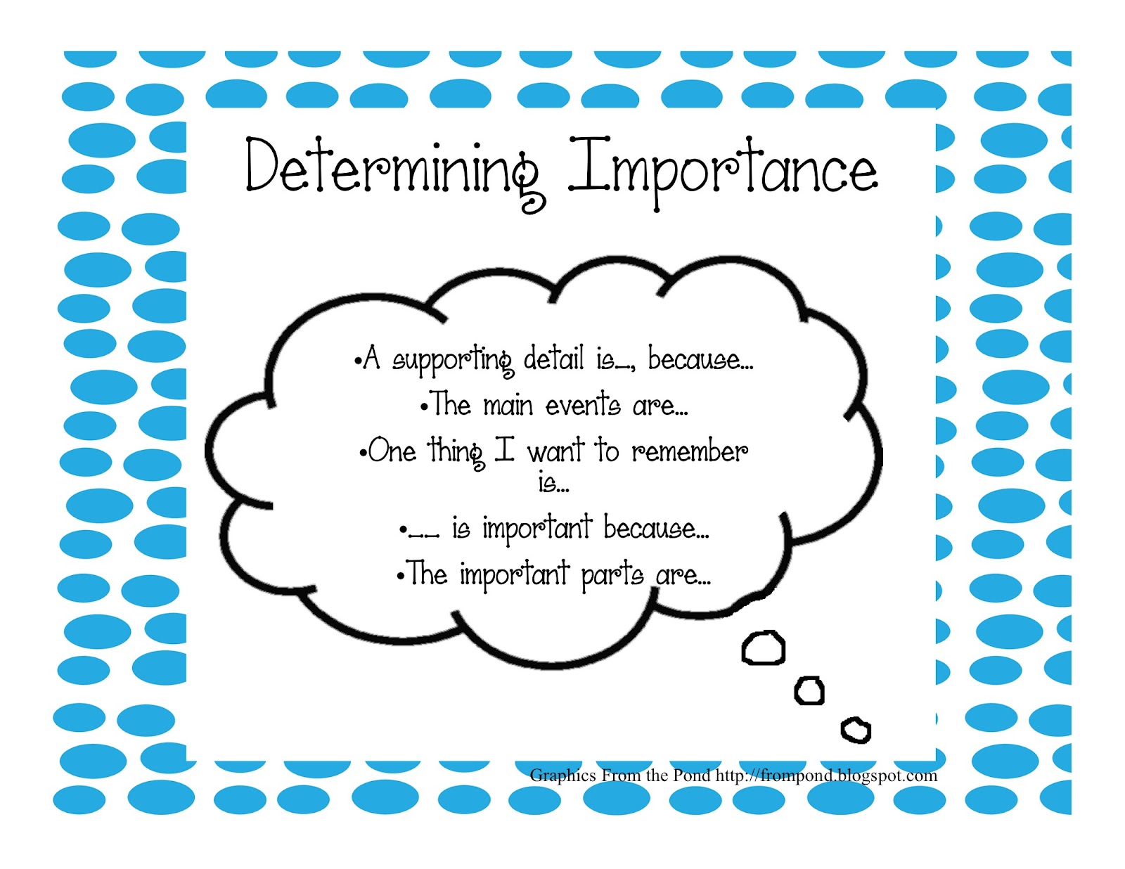 Determining Importance Poster