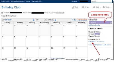 Confluence Plugins: Team Calendars