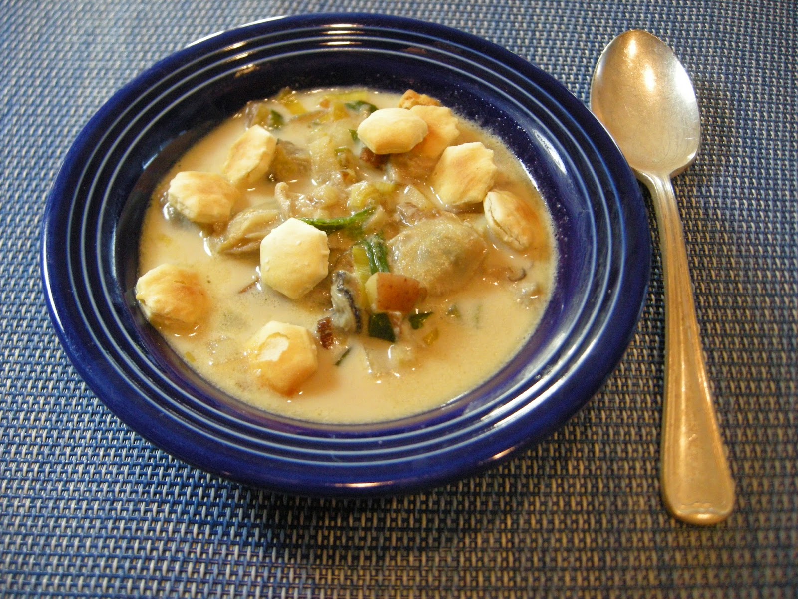 Kitchens Are Monkey Business: Rosie Makes Oyster Soup.