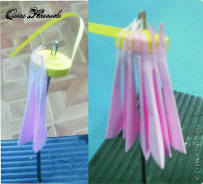 How to make pink flowers - crazzy craft