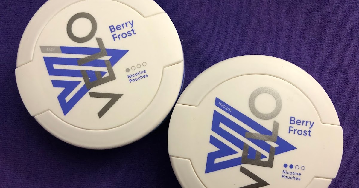 Velo Berry Frost (Nicotine Pouches) - Review. 13 July 2020.