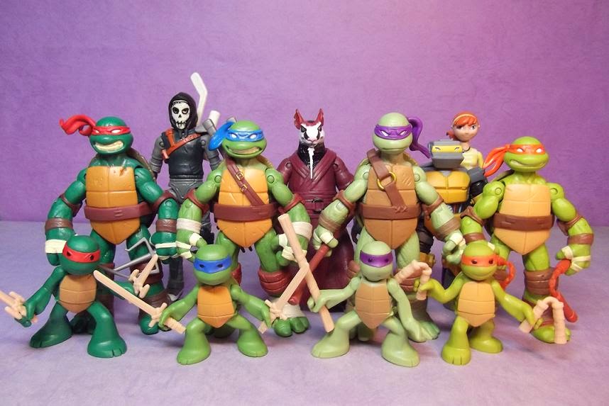 HGG的幻想: Nickelodeon TMNT 2012 Figure Collection