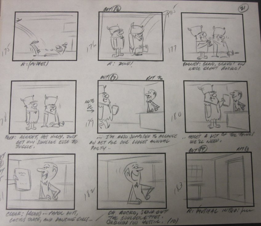 Yowp: Dancing Girls and Storyboards