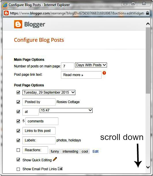 Rosie's Cottage: How To Add Share Buttons To Blogger