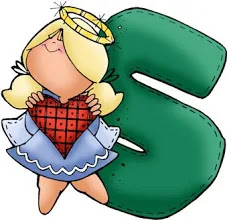 Letras do alfabeto Little Angel para imprimir