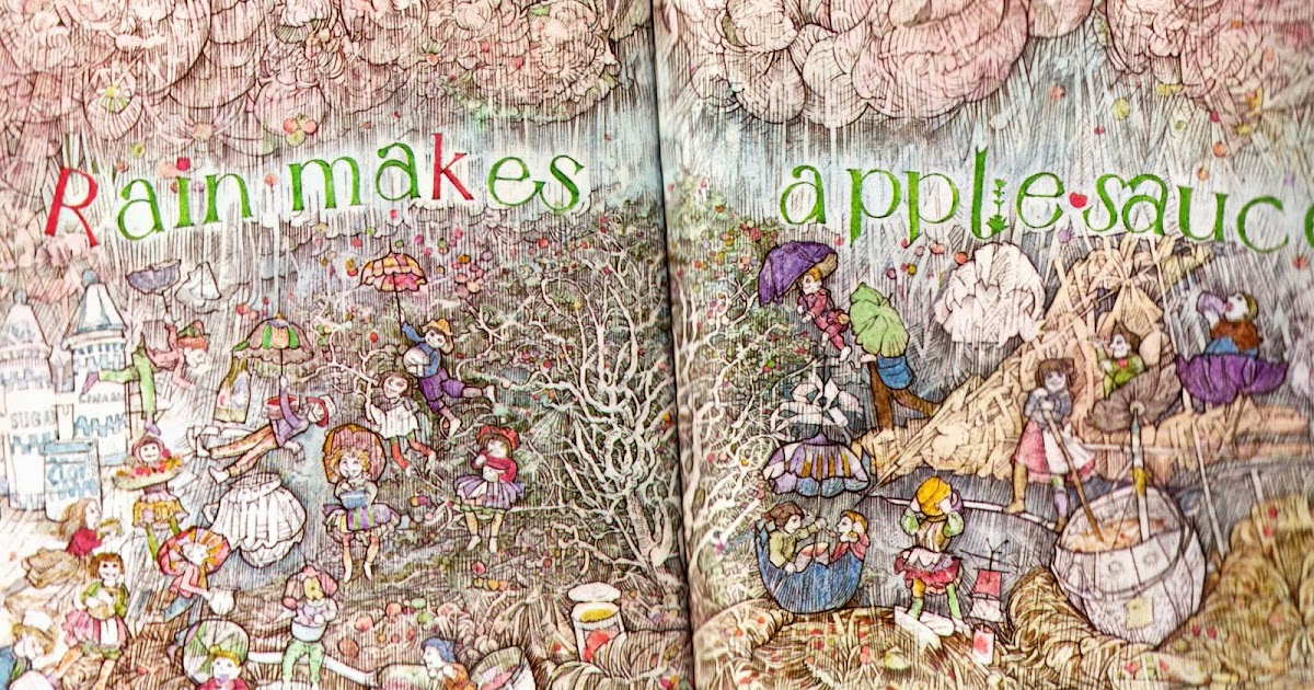 Vintage Kids' Books My Kid Loves: Rain Makes Applesauce
