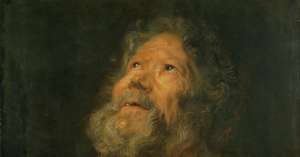 St Peter - Anthony van Dyck | Endless Paintings