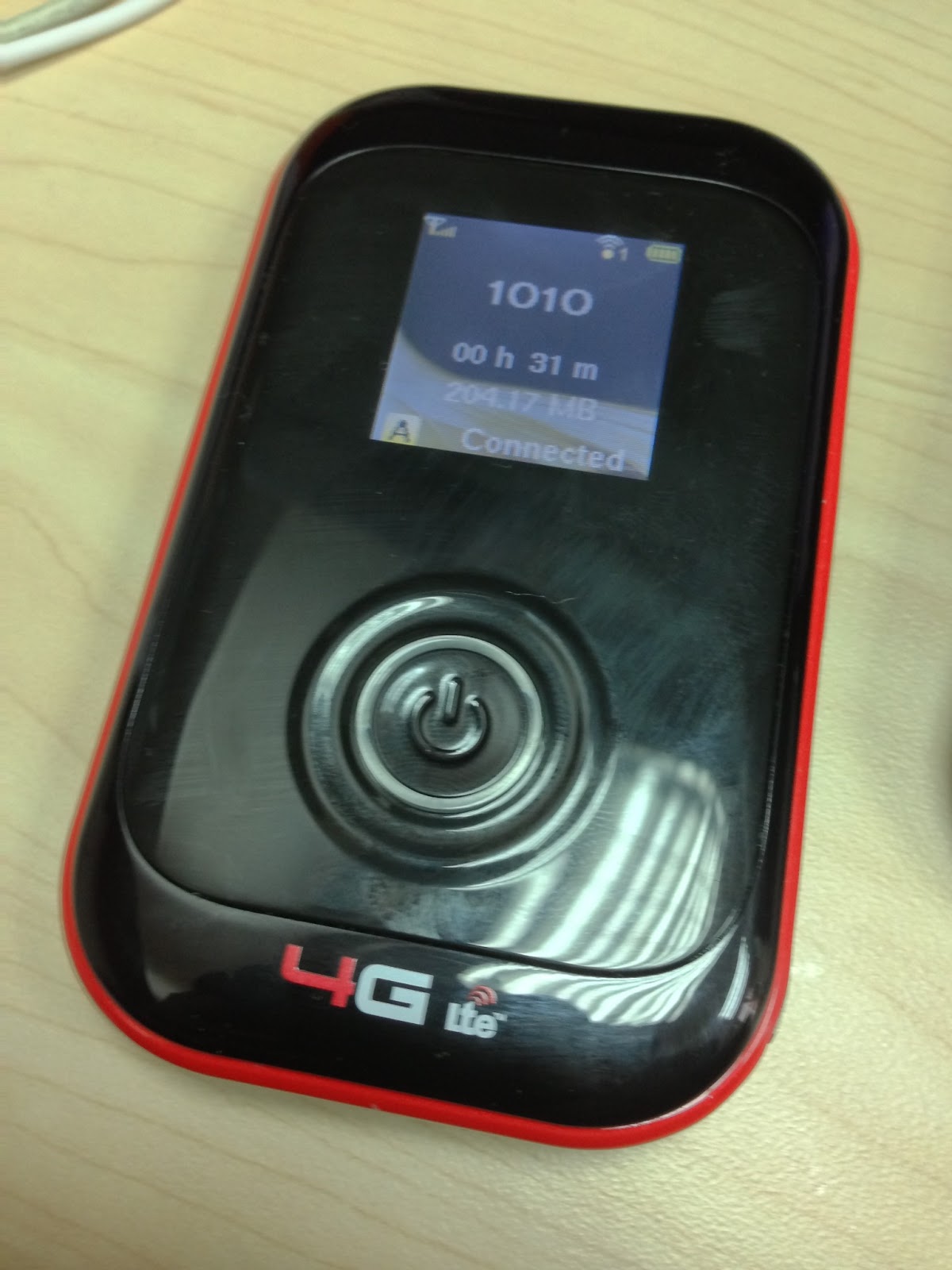 Hiyonikki's Oulanem: ZTE MF91 4G 100Mbps Mobile Pocket WiFi 簡易入手測試