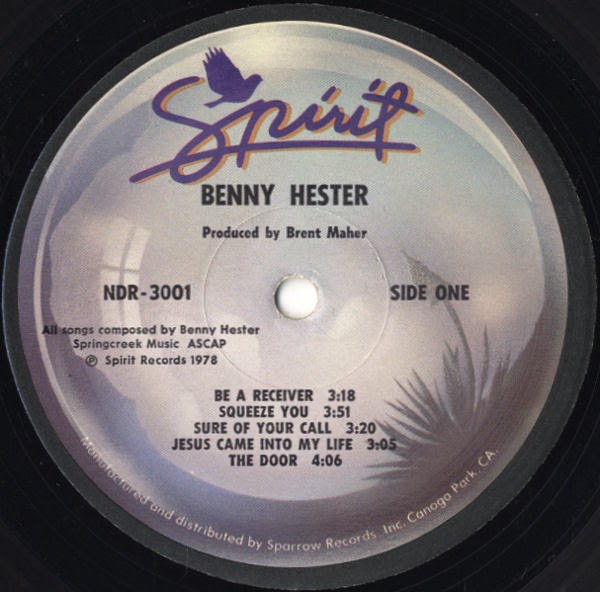 100 Greatest CCM Albums of the '70s: #76 BENNY HESTER by Benny Hester ...