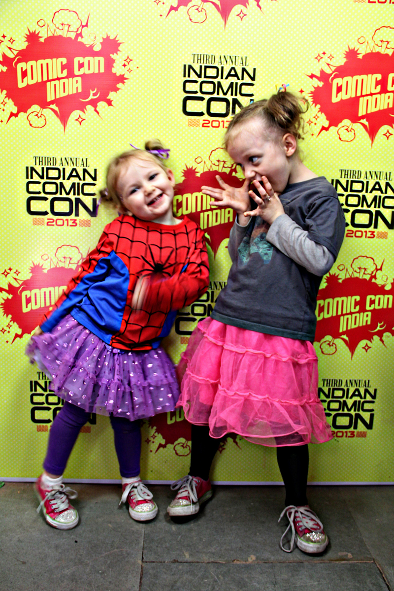 ...SouthAsiaShefs!...: Comic Con - Day 2 - The Kiddos