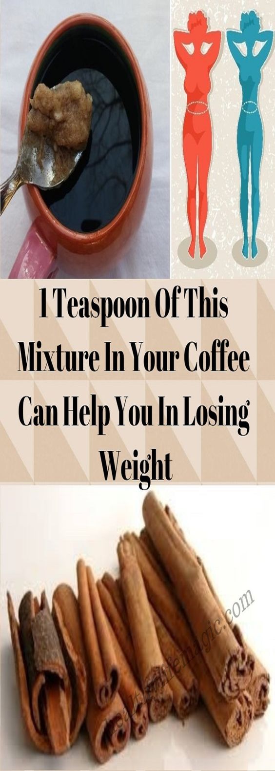 1 Teaspoon Of This Mixture In Your Coffee Can Help You In Losing Weight ...