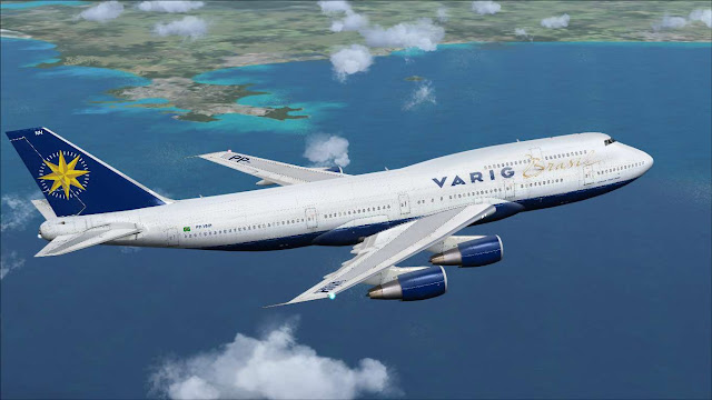 Texturas Brasileiras: Varig Boeing 747-300M PP-VNH