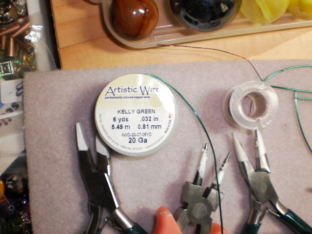 A W Jewelry: How to wire wrap a marble