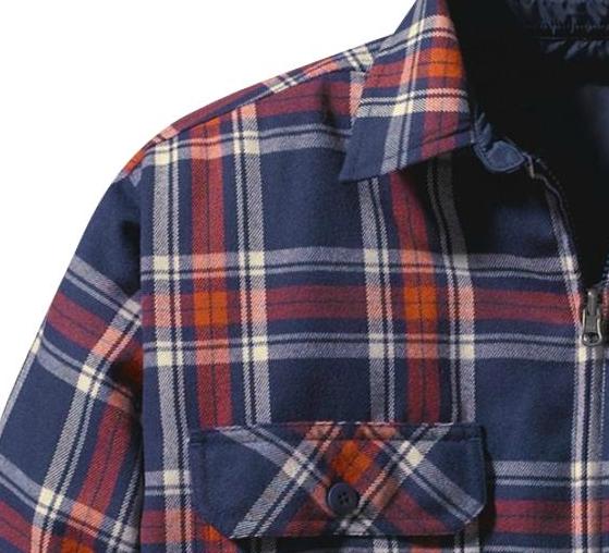 Alex Grant: Patagonia Reversible Flannel Jacket Fall '11
