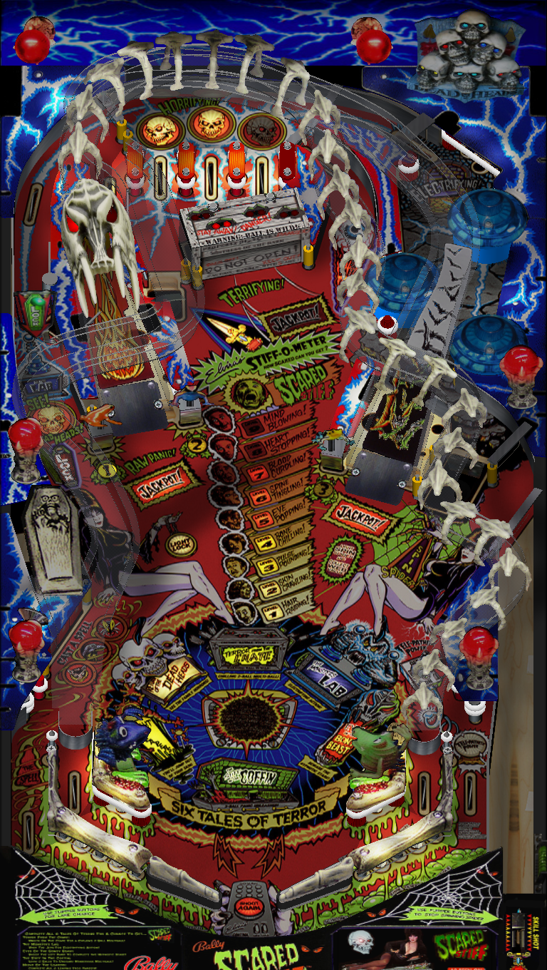Virtual Pinball: Scared Stiff