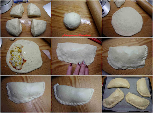 ΠΛΑΘΩ ΖΥΜΑΡΑΚΙΑ ΜΕ ΤΑ ΔΥΟ ΧΕΡΑΚΙΑ ..: ΠΙΤΣΑ CALZONE
