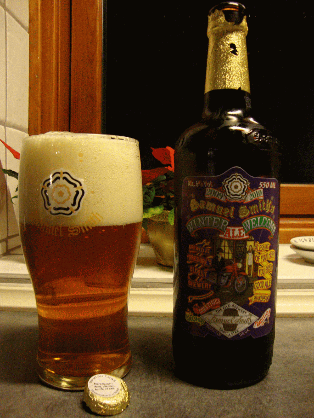 Tid til en øl: Tid til en øl - Samuel Smith Winter Welcome