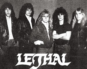 Heavy Metal Realm: The Arrival of: LETHAL (1988) Demolish Mag ...
