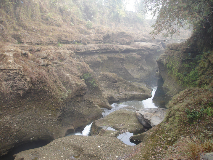 visitnepal4all: David's fall,Pokhara