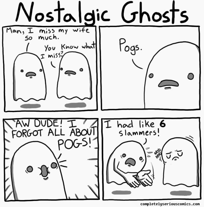 Scared Sheetless: Paranormal Humor: Nostalgic Ghosts