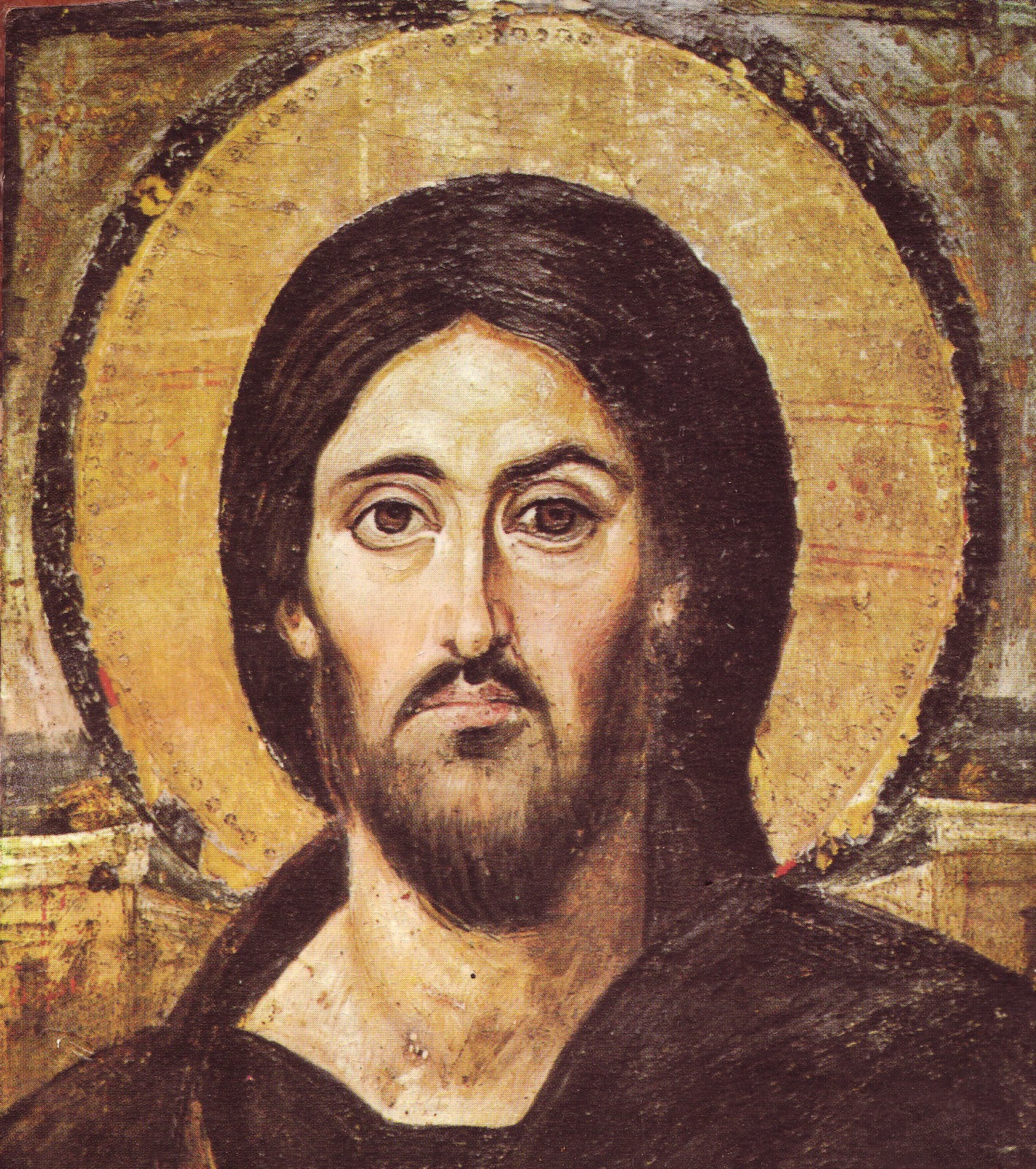 Christ Pantocrator icon, St Catherine's Monastery, Sinai. | Византия ...