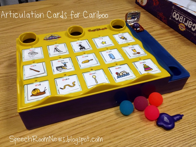SLP Resources: Articulation, Cariboo Game