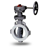 OKM Heavy Duty Lined Butterfly Valve :: Valve Solution