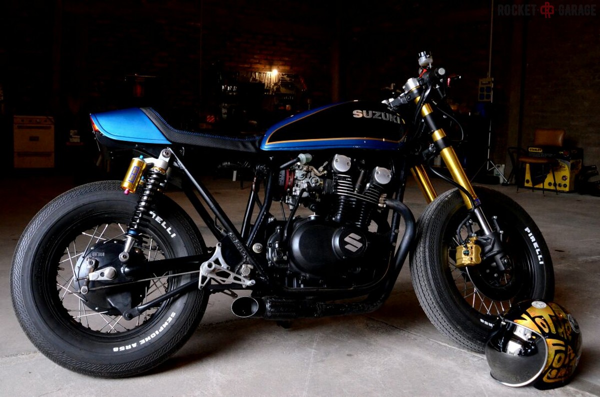 Suzuki GS 400 Dino's cycles - RocketGarage - Cafe Racer Magazine