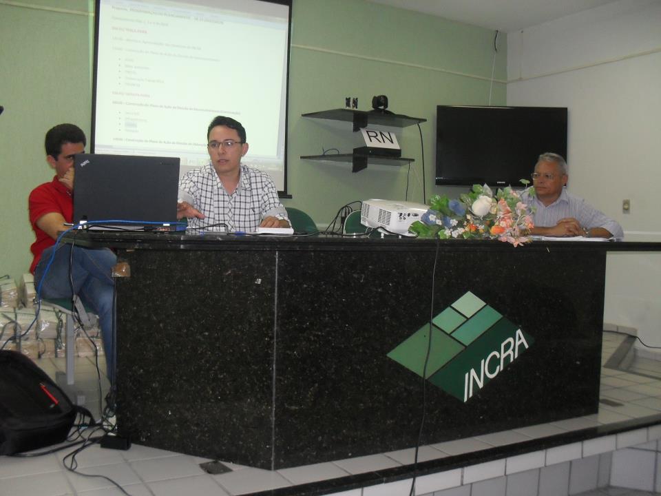 Incra/RN: INCRA RN REALIZA PLANEJAMENTO