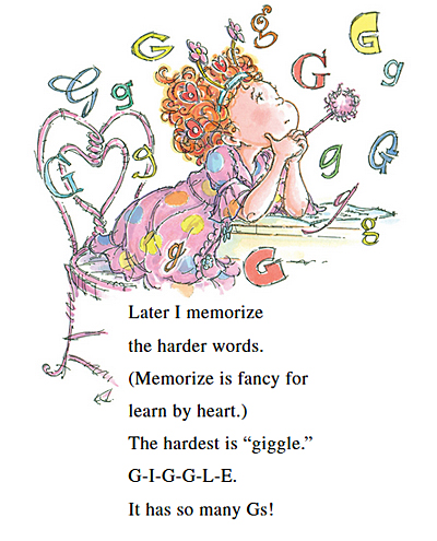 The Ladybug Reads...: Review - Fancy Nancy: Splendid Speller