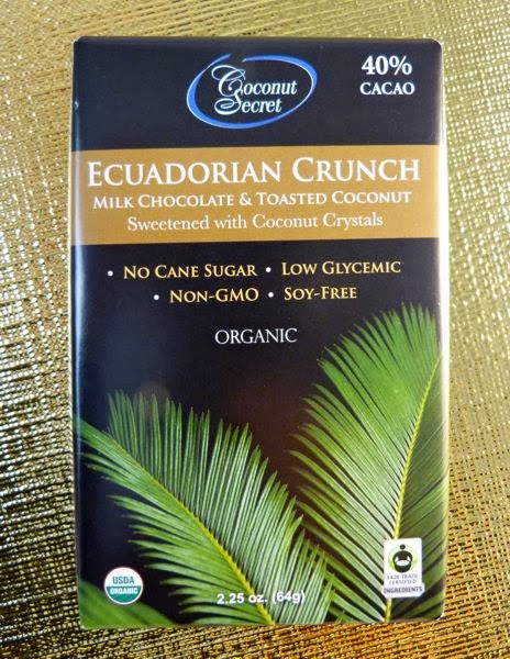 Chocolate Banquet: Coconut Secret Ecuadorian Crunch bar - Jan. 4, 2014