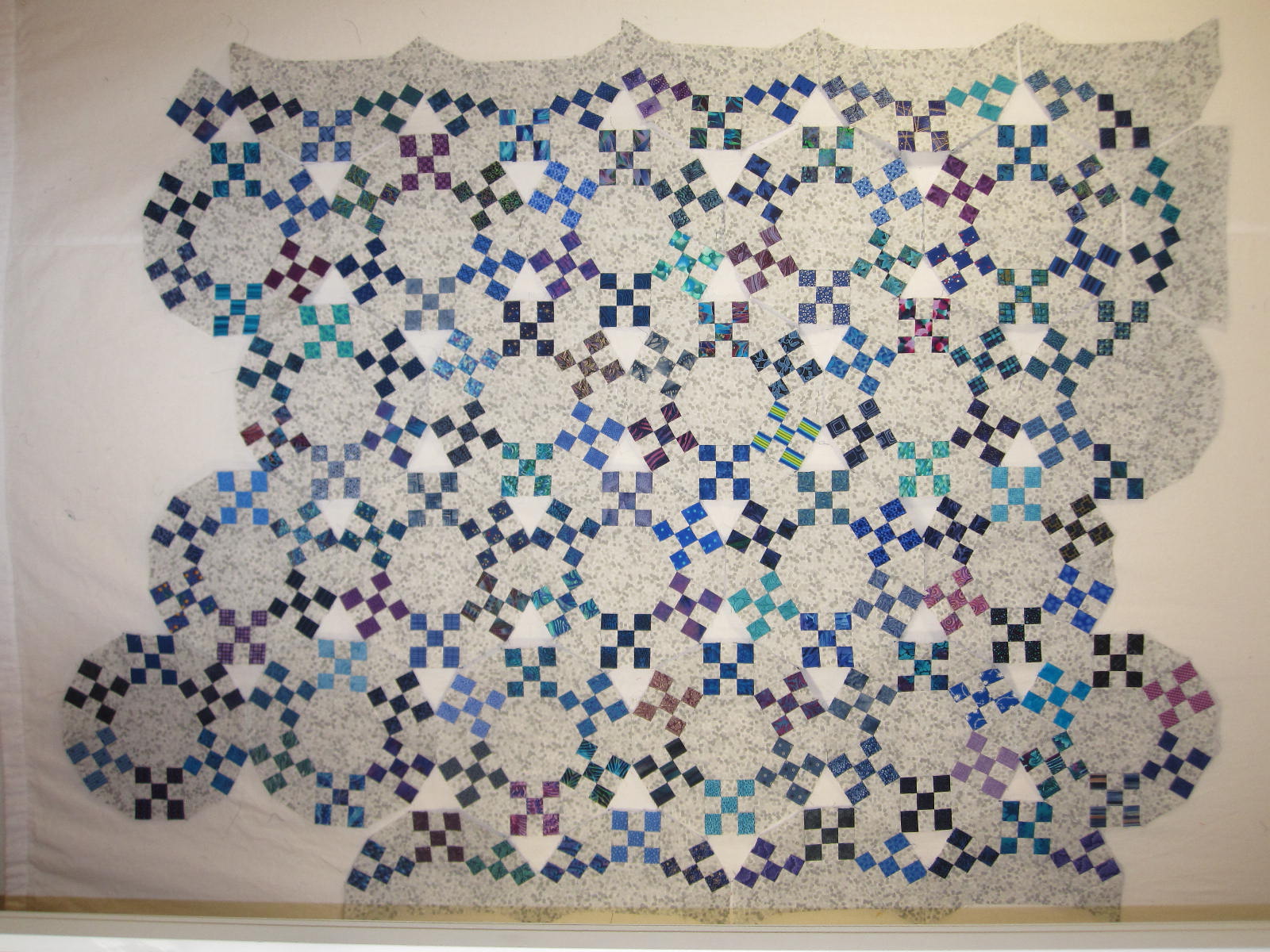 Julie's Quilts and Costumes: Stash Report and Design Wall