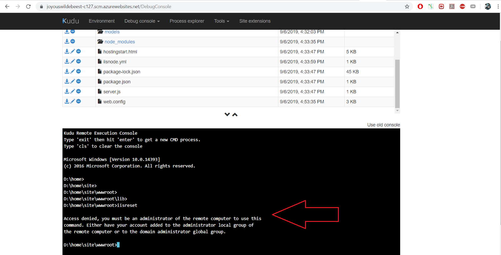 Azure & Co: Try Azure App Service: deploy manually a node.js API (Kudu Upload)