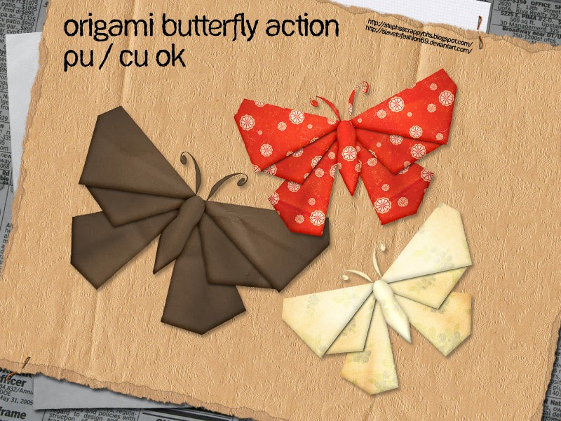 DIY Butterfly Origami - The Idea King