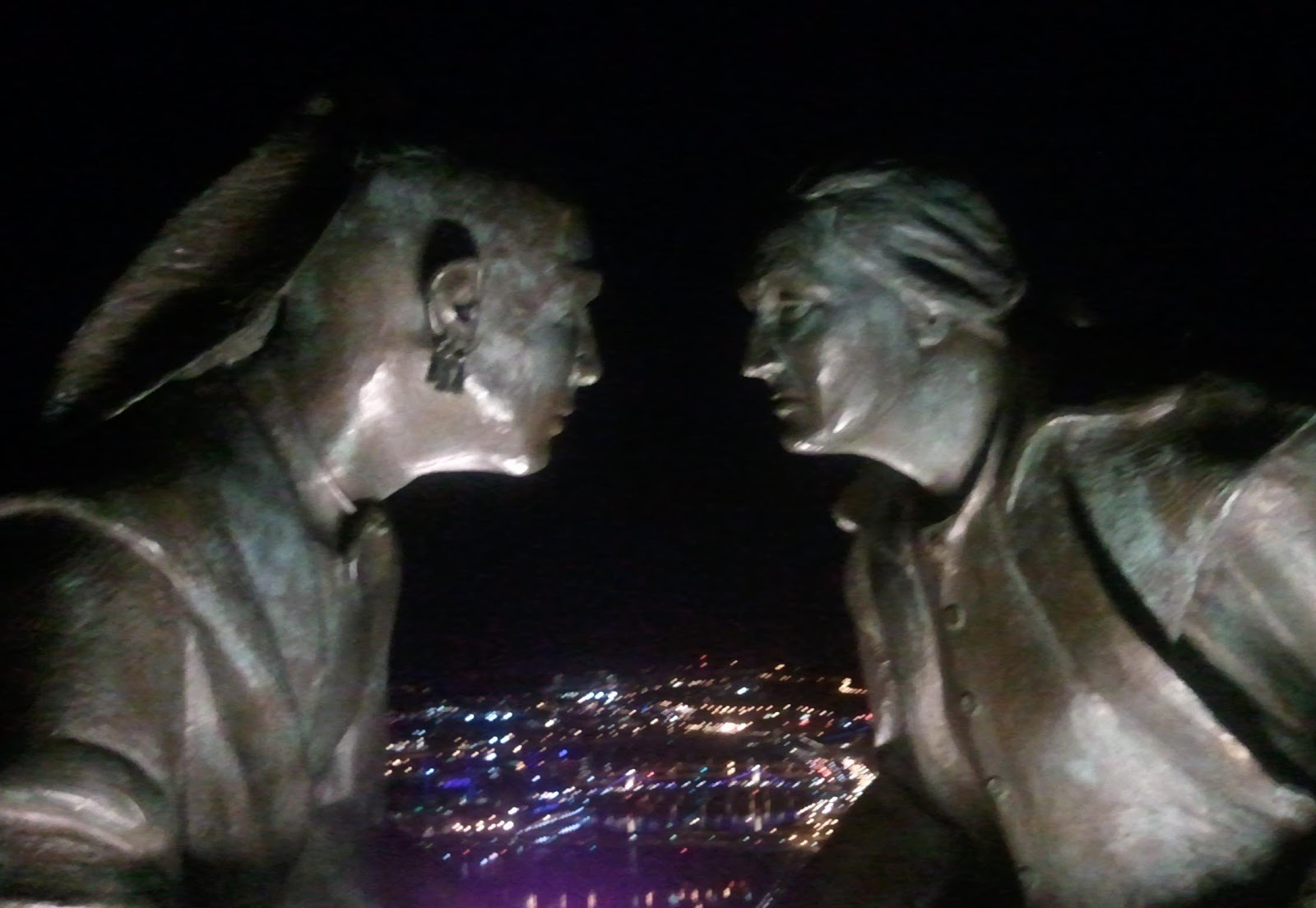 Enthusiastic Noise: Washington and Guyasuta Statue