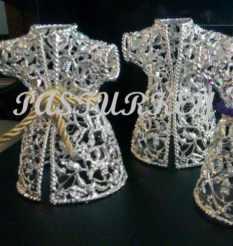 PASTURKEY: DANTEL FİLİGRİ 8CM YÜKSEKLİĞİNDE HAZIRLANAN HEDİYELİK GÜMÜŞ ...