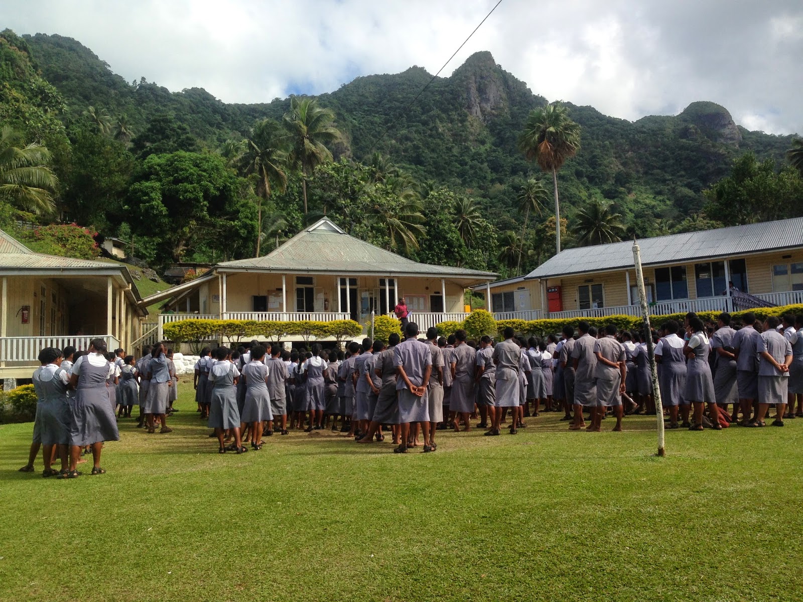 Tom and Rach in Fiji: Levuka Public School