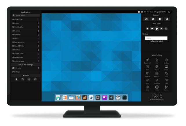 √ BlankOn X Tambora 10.0 - Tasik Linux