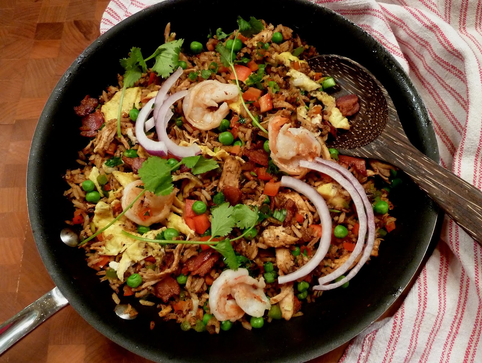 Cracked Pepper: Ecuadorian Fried Rice (Chaulafan)