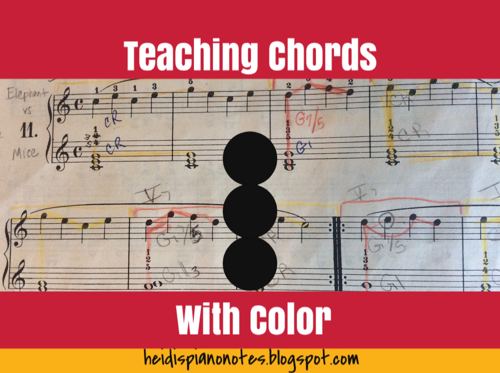 Heidi’s Piano Studio: Teaching Piano with Chord Colors