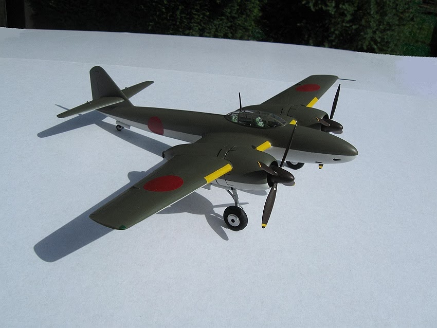 Aviation of Japan 日本の航空史: 1/48th scale Mitsubishi Ki-83 Scratchbuild by ...