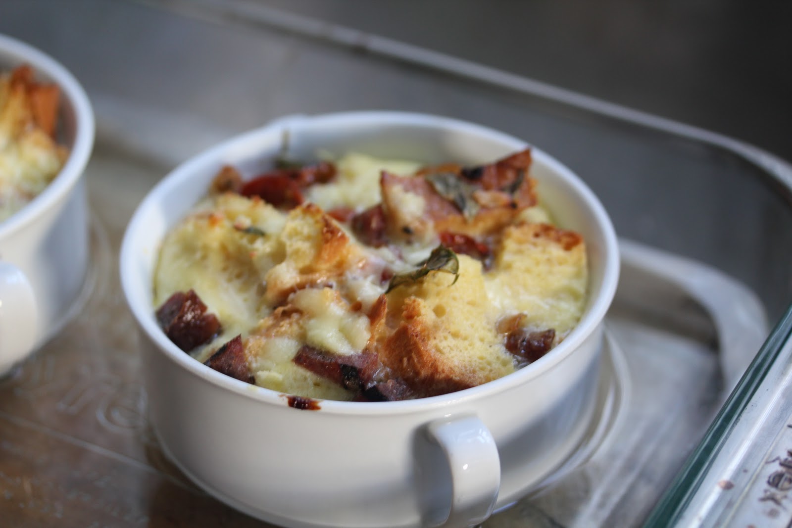 Madame Fromage: Cheddar Breakfast Bread Pudding