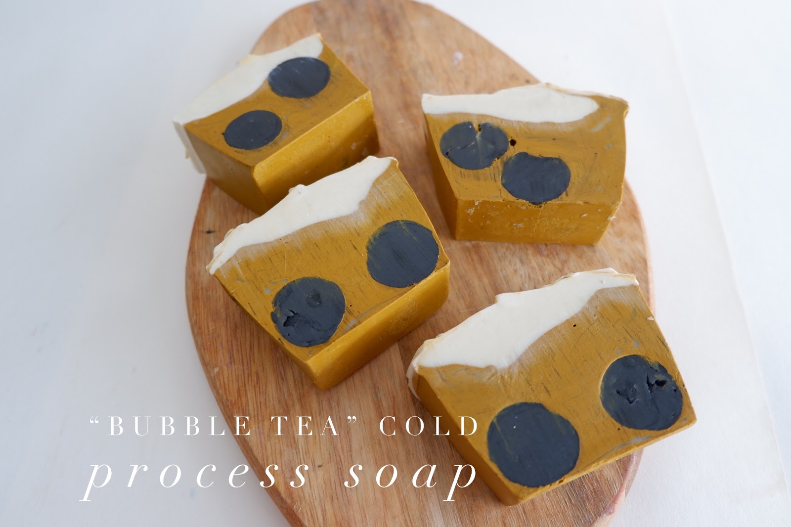 SoapLab Malaysia: Bubble Tea Inspired Cold Process Soap (DIY)